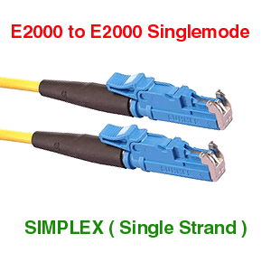 E2000 UPC to SC APC SM Duplex Fiber Optic Cables | RF Coax Cables and ...