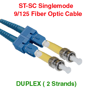 ST to SC Singlemode | RF Coax Cables and Fiber Optic Patch Cables